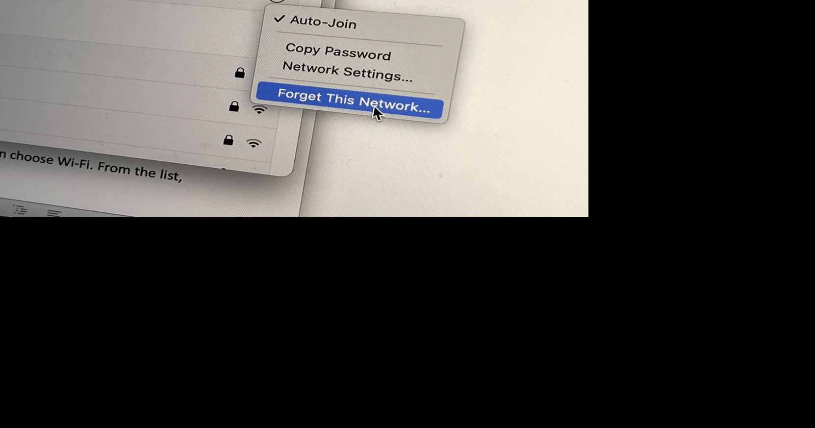 Jim Rossman: How to tell your computer you’ve changed the Wi-Fi password