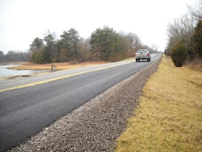 MoDOT adds gravel mini-shoulders to rural highways