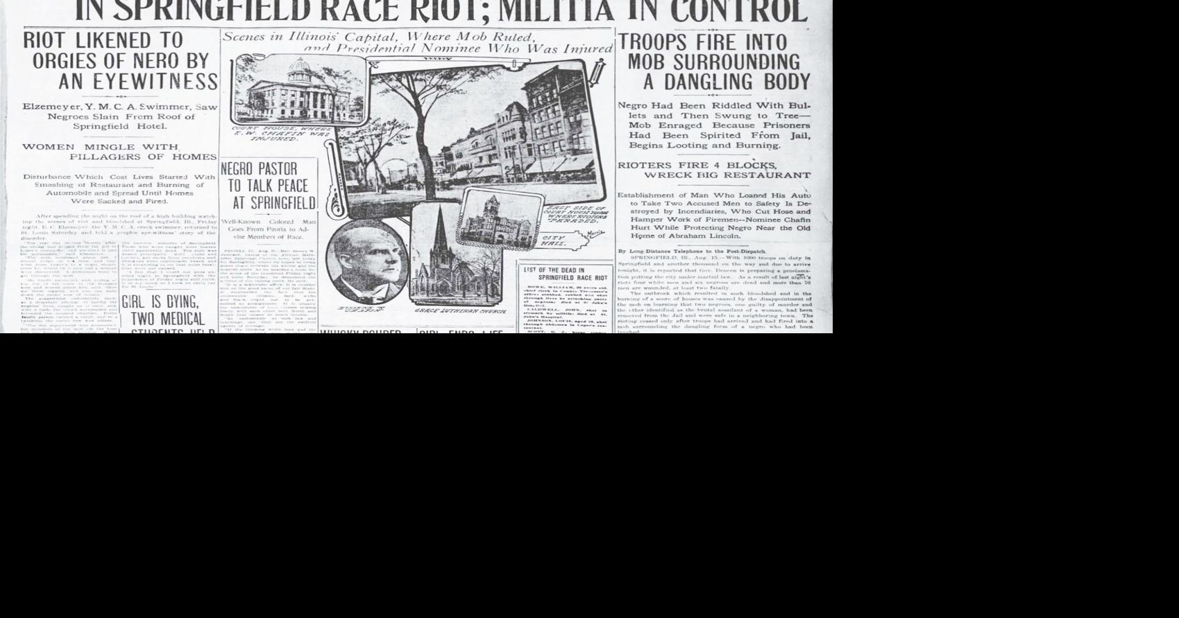 Site of 1908 Springfield, Ill., race riot added to the African American ...