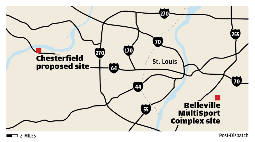 Long-planned Chesterfield sports complex going to Belleville instead