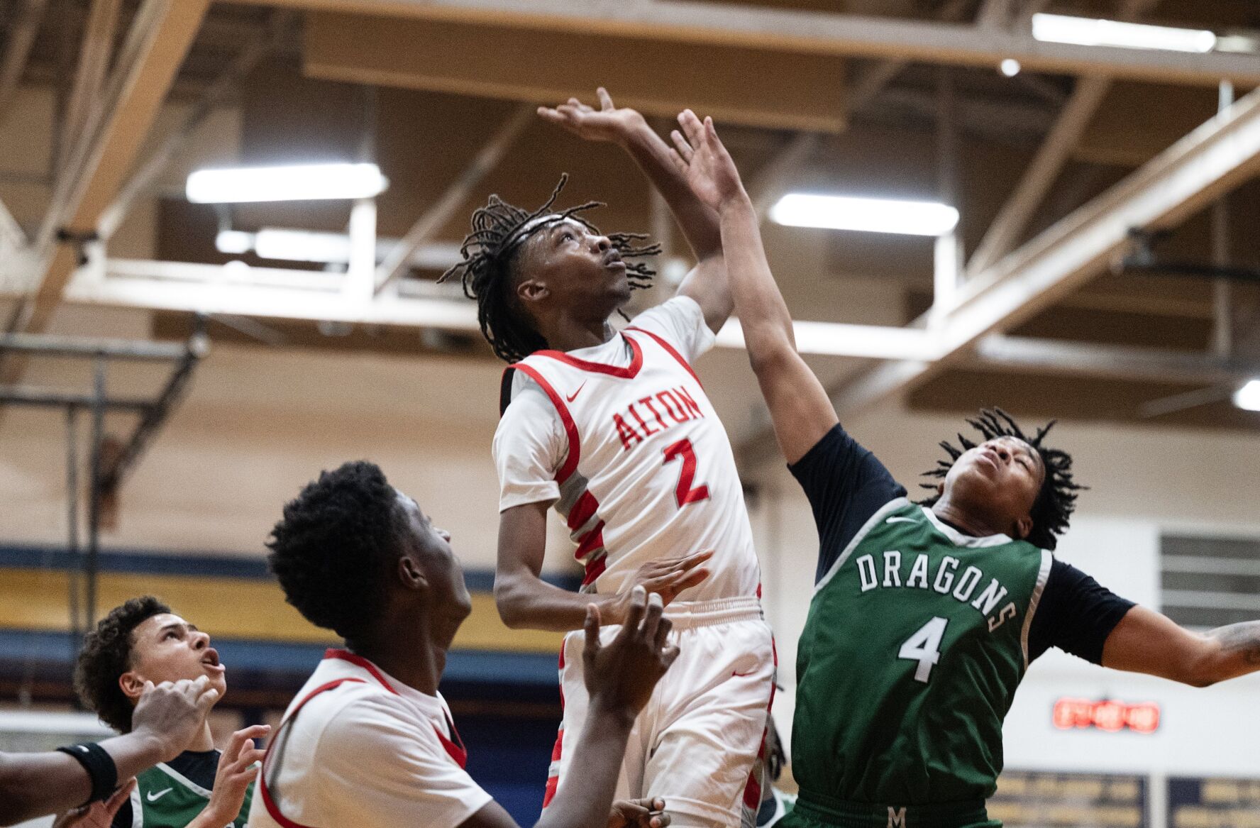 Semaj Stampley leads way as Alton runs past St. Mary's at Southern ...