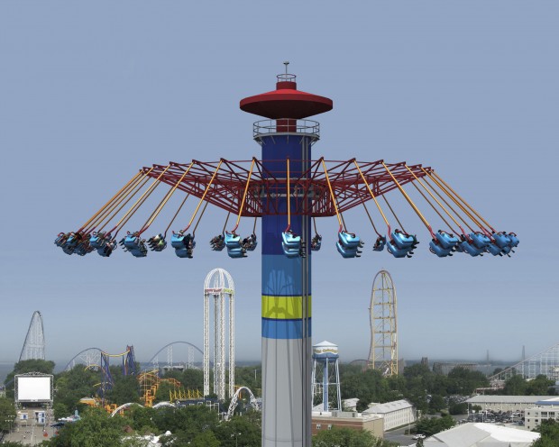 Massive swings are among new theme park attractions