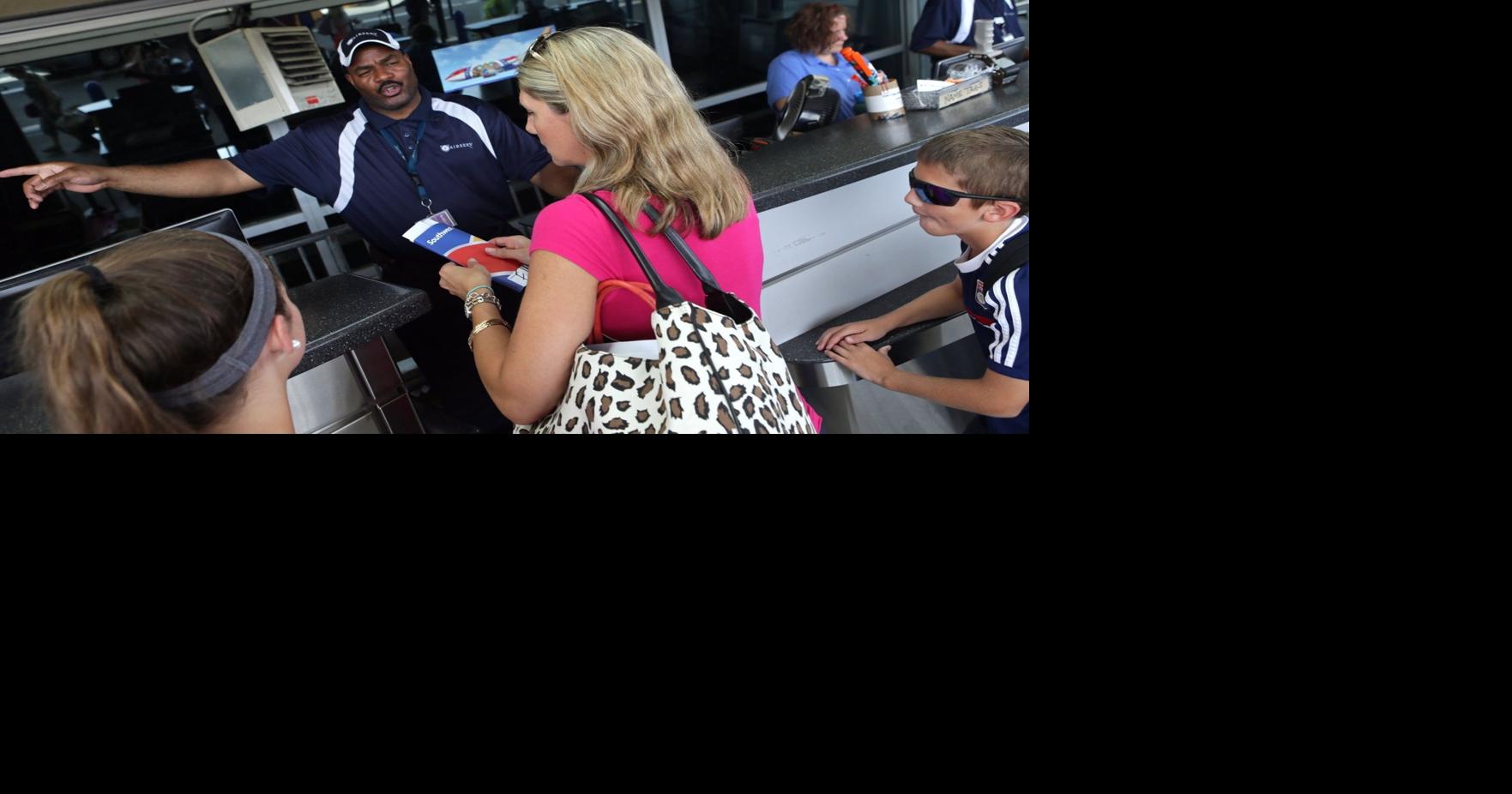 Curbside baggage check becoming extinct?