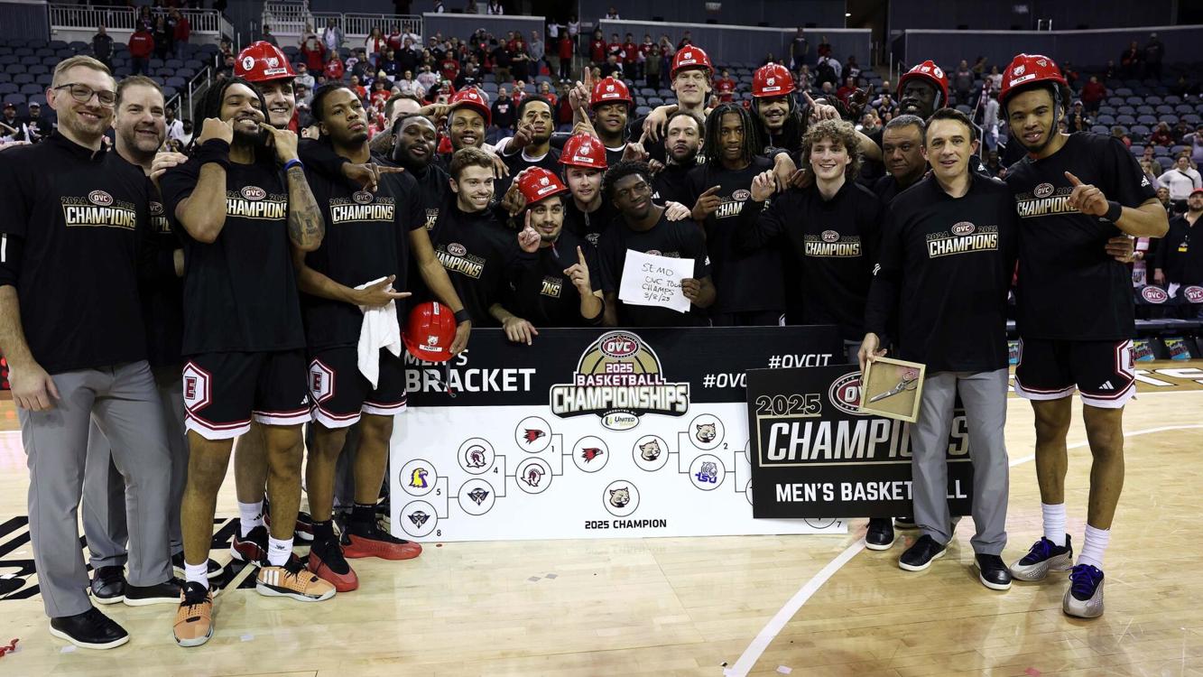 Photos and video: SIUE celebrates its first-ever NCAA Tournament berth