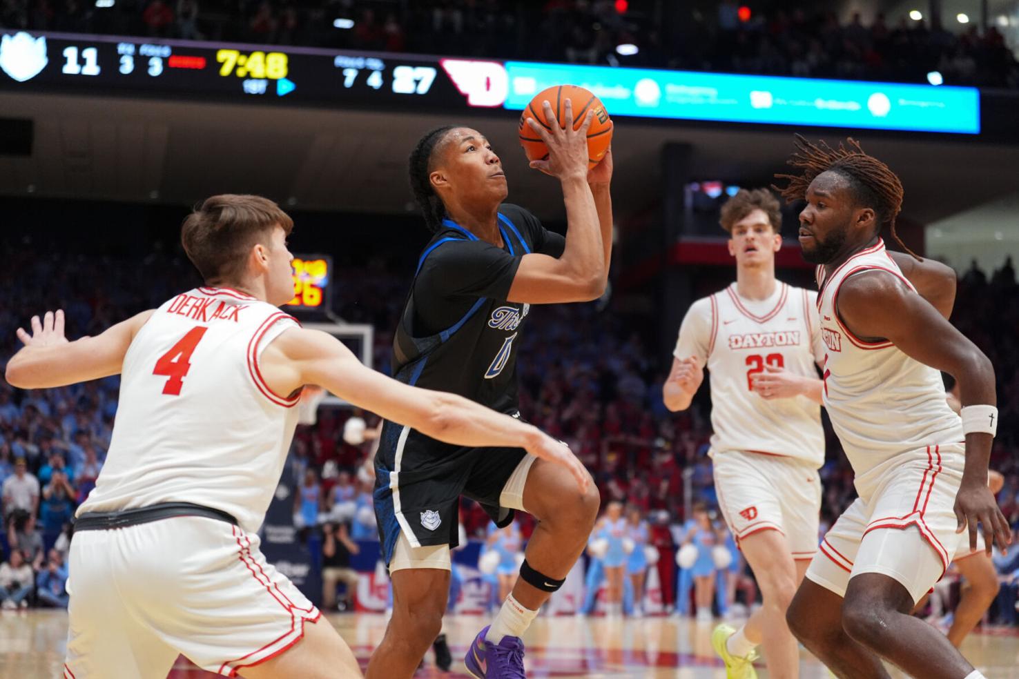 ‘Just outplayed’: What Josh Schertz, Kellen Thames said after SLU lost ...