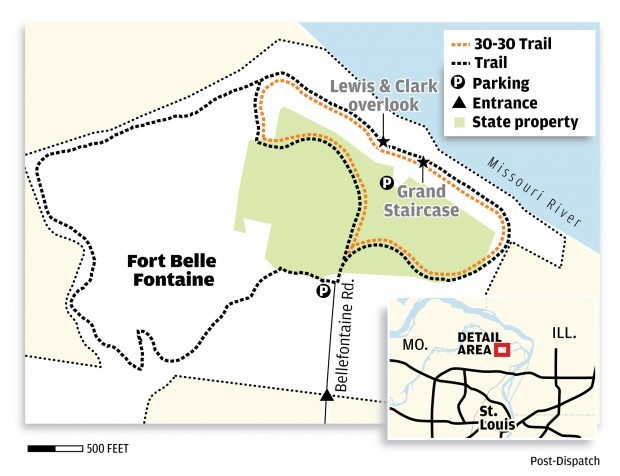 Fort Belle Fontaine County Park Trail