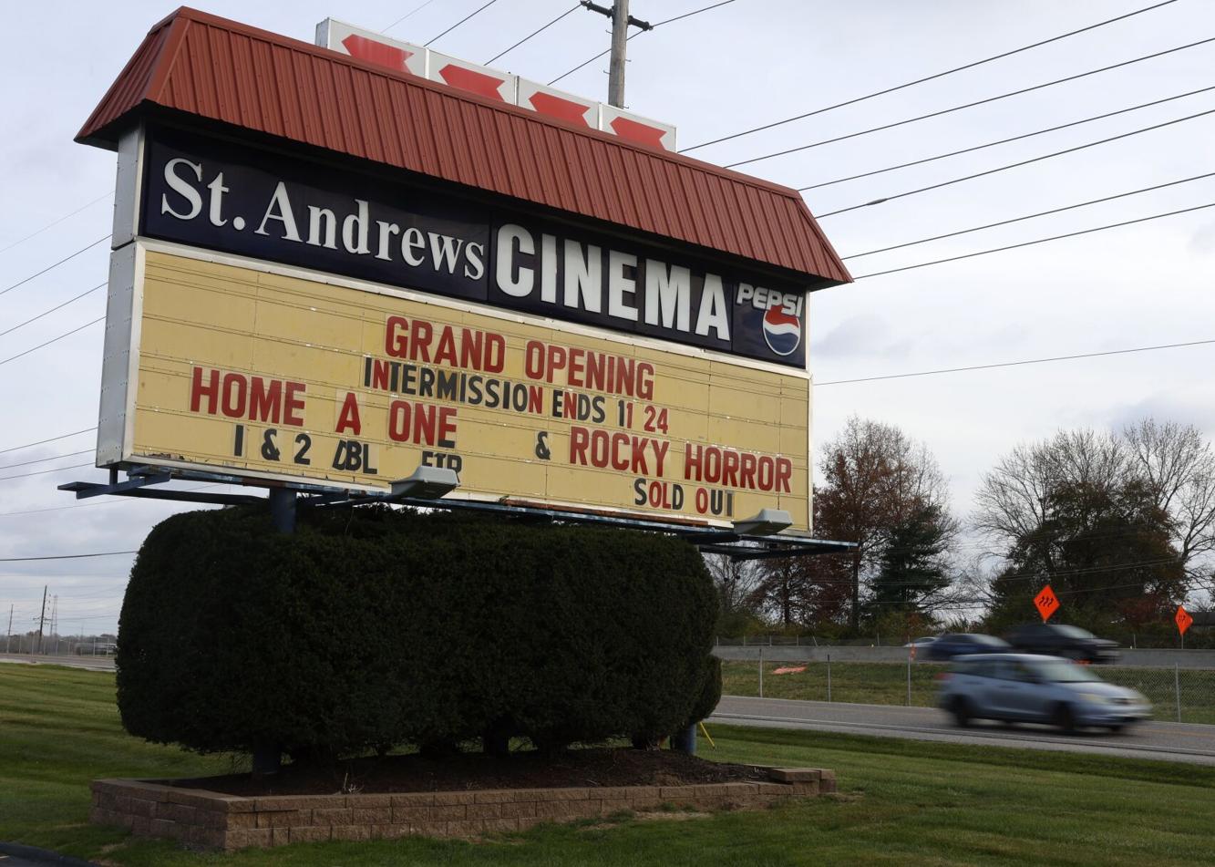 St. Andrews Cinema in St. Charles reopens for movies, events