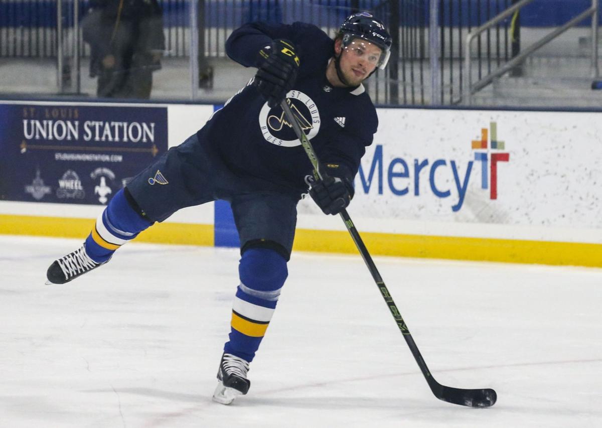 Blues notebook: More work for Tarasenko in practice with main team