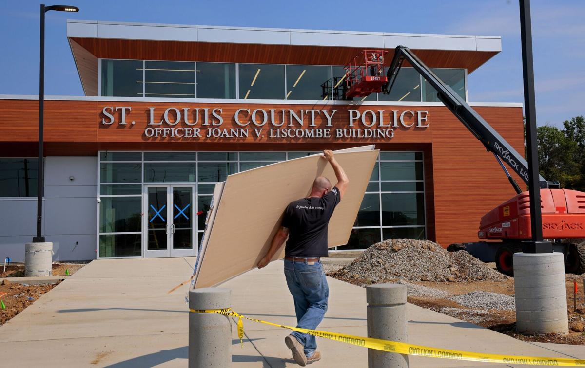 Police precinct in north St. Louis County nearly done