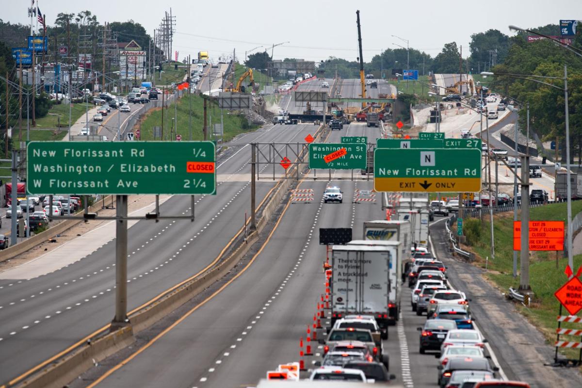 Section of I-270 in north St. Louis County to close starting Friday night