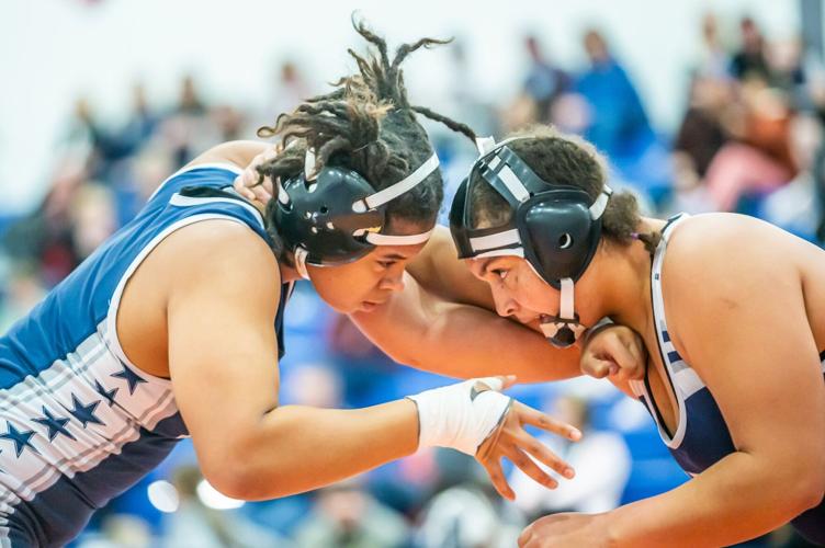 McCluer North's Lexington Johnson takes aim on Class 2 girls wrestling state title