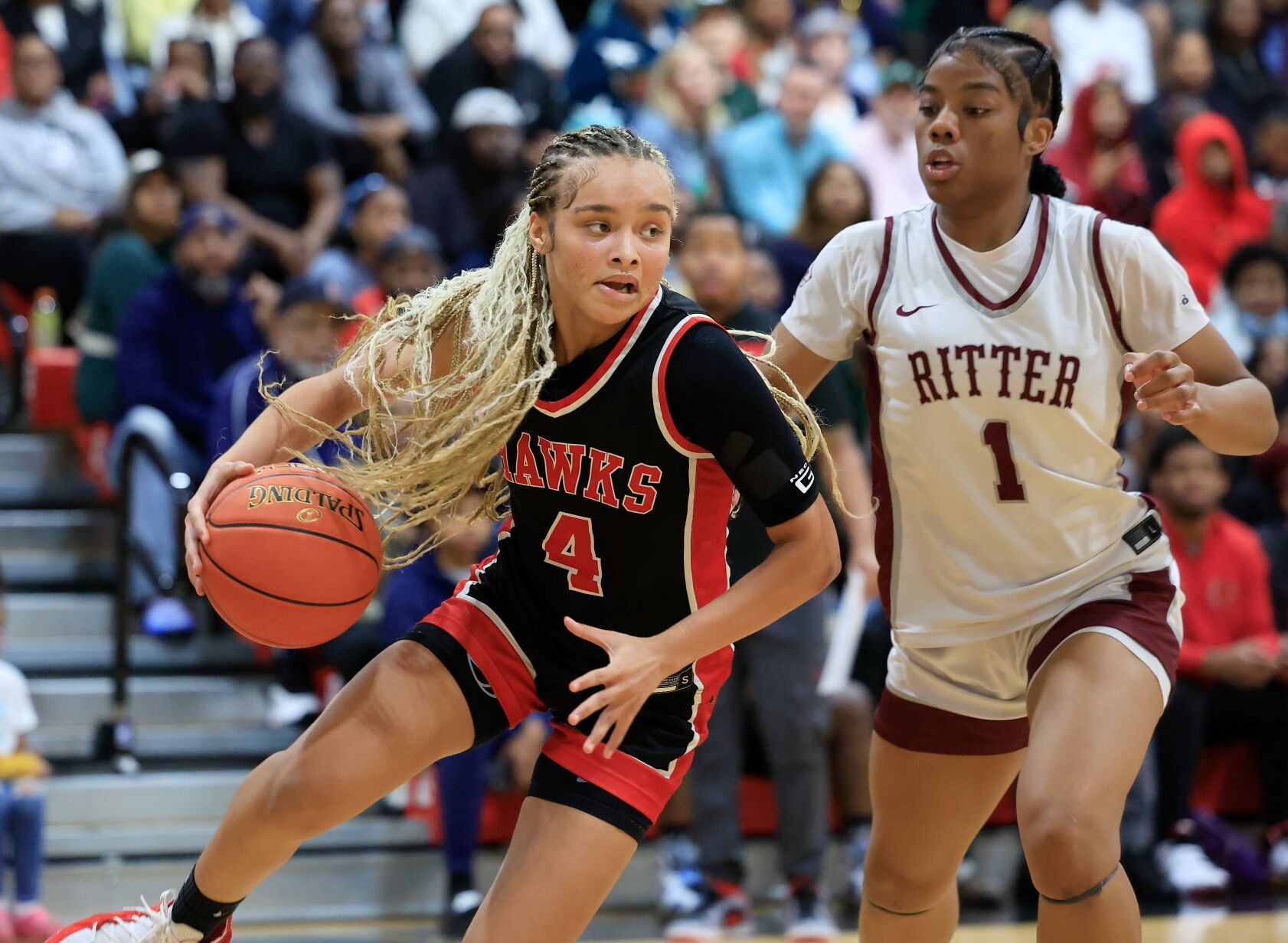 Nylah Scales overcomes illness to post career night as Cardinal Ritter ...