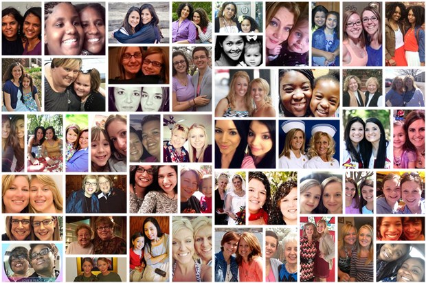 From 400-plus, we've narrowed the mother-daughter duos to 50