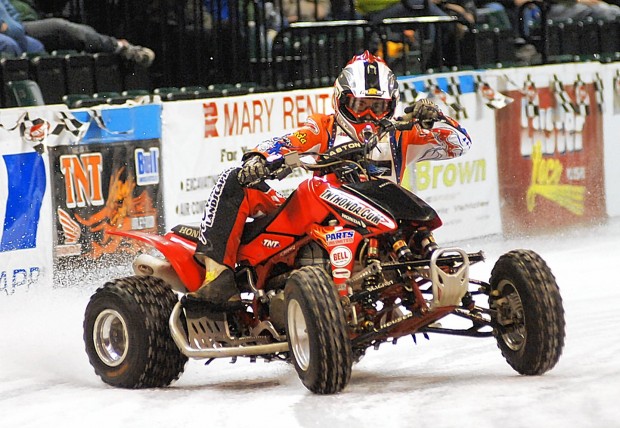 Photos: Motorcycle ice racing tour stops in St. Charles
