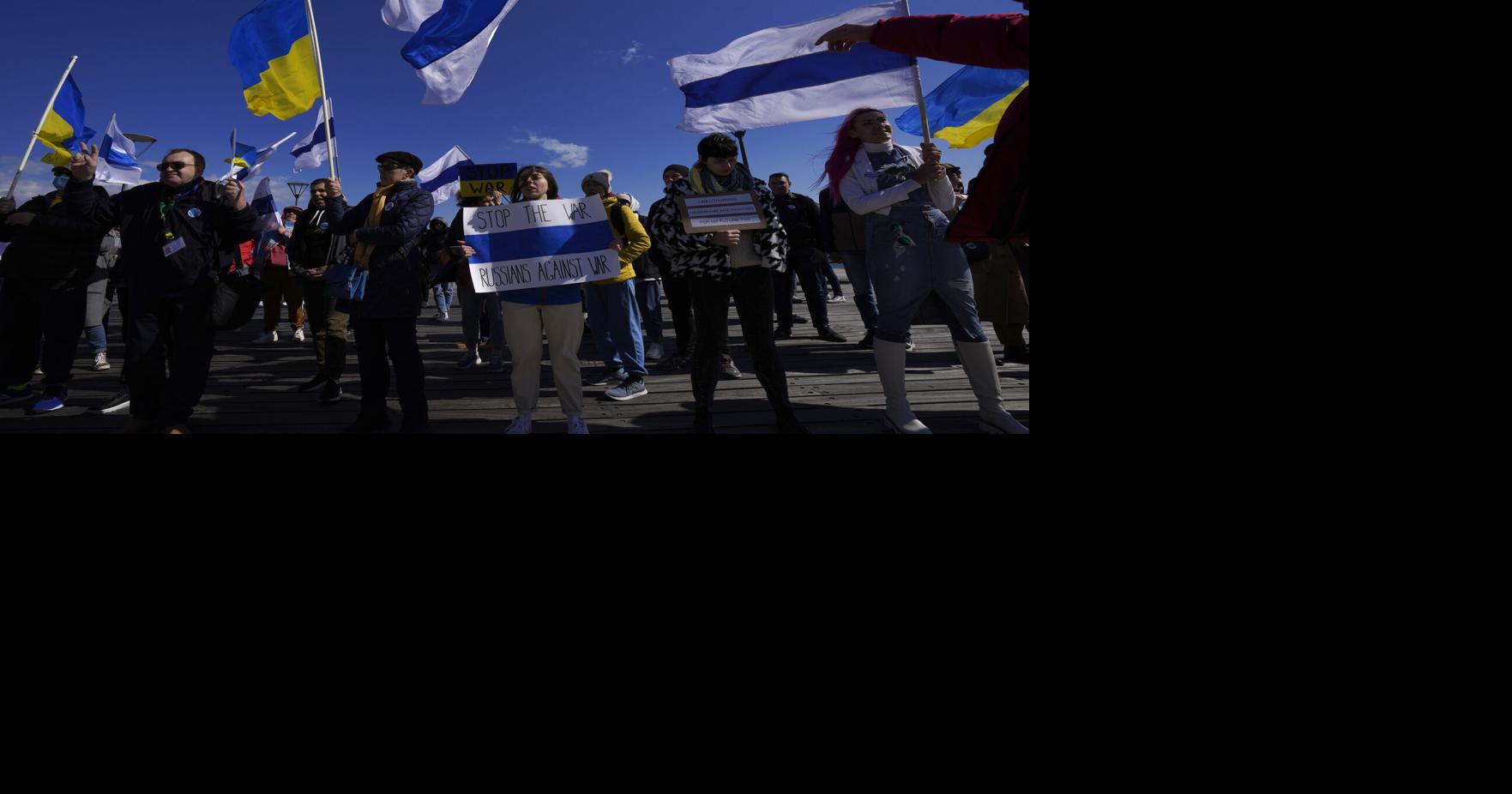 Russians join anti-war protest: The latest developments on the Russia ...