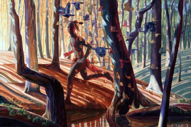 Bryan Haynes turned a gift for illustration into serious art