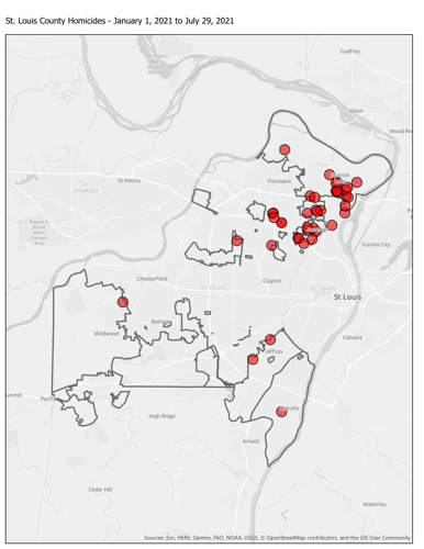 St. Louis homicides fall to pre-pandemic levels, but murders up in St ...