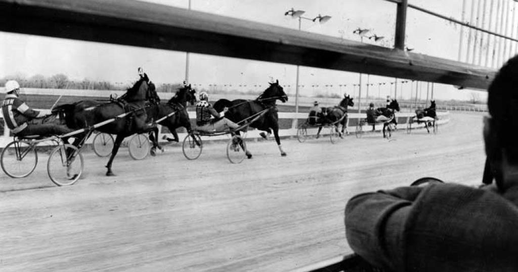 Cahokia Downs' harness racing