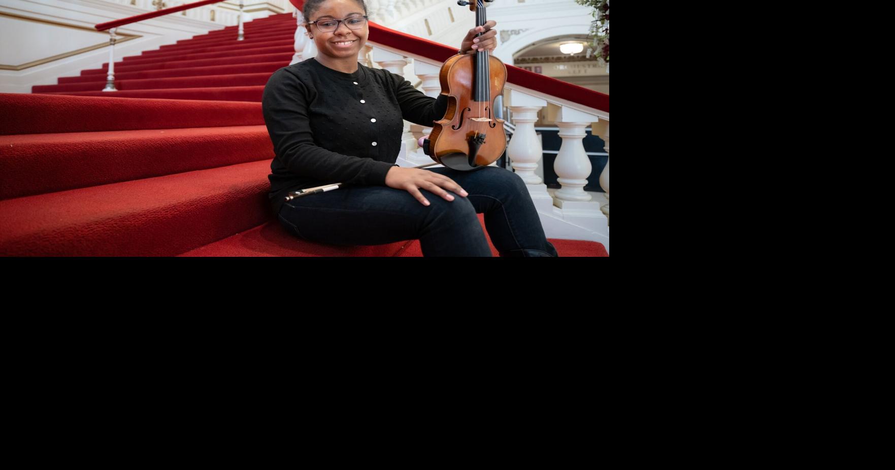 Violinist earns spot on youth orchestra with help from mentorship program