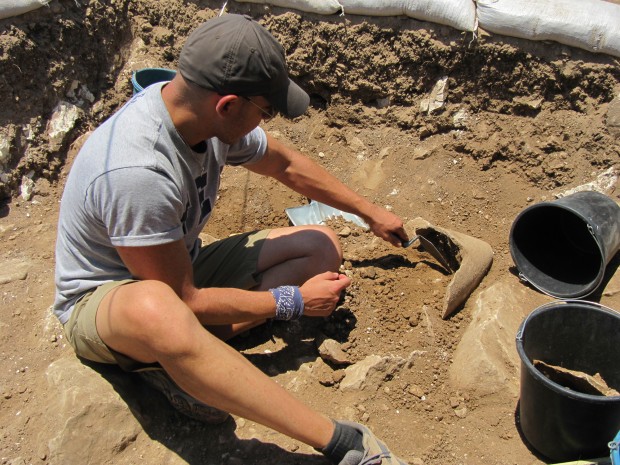 Dig in Israel is dusty, tiring, rewarding