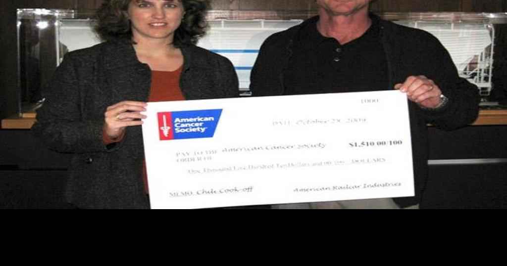 Railcar workers raise money for cancer society