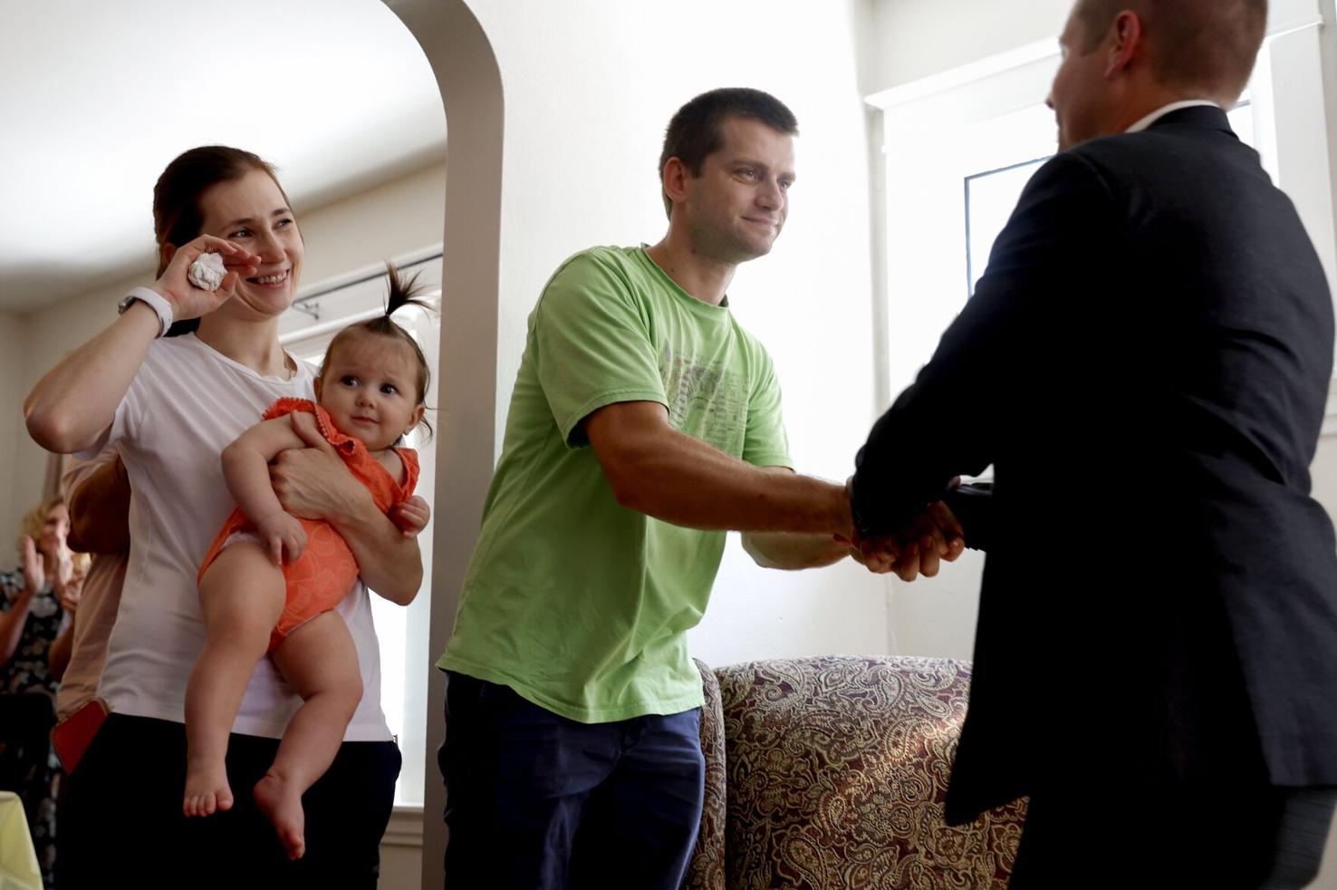 Ukrainian family moves into St. Louis home for refugees