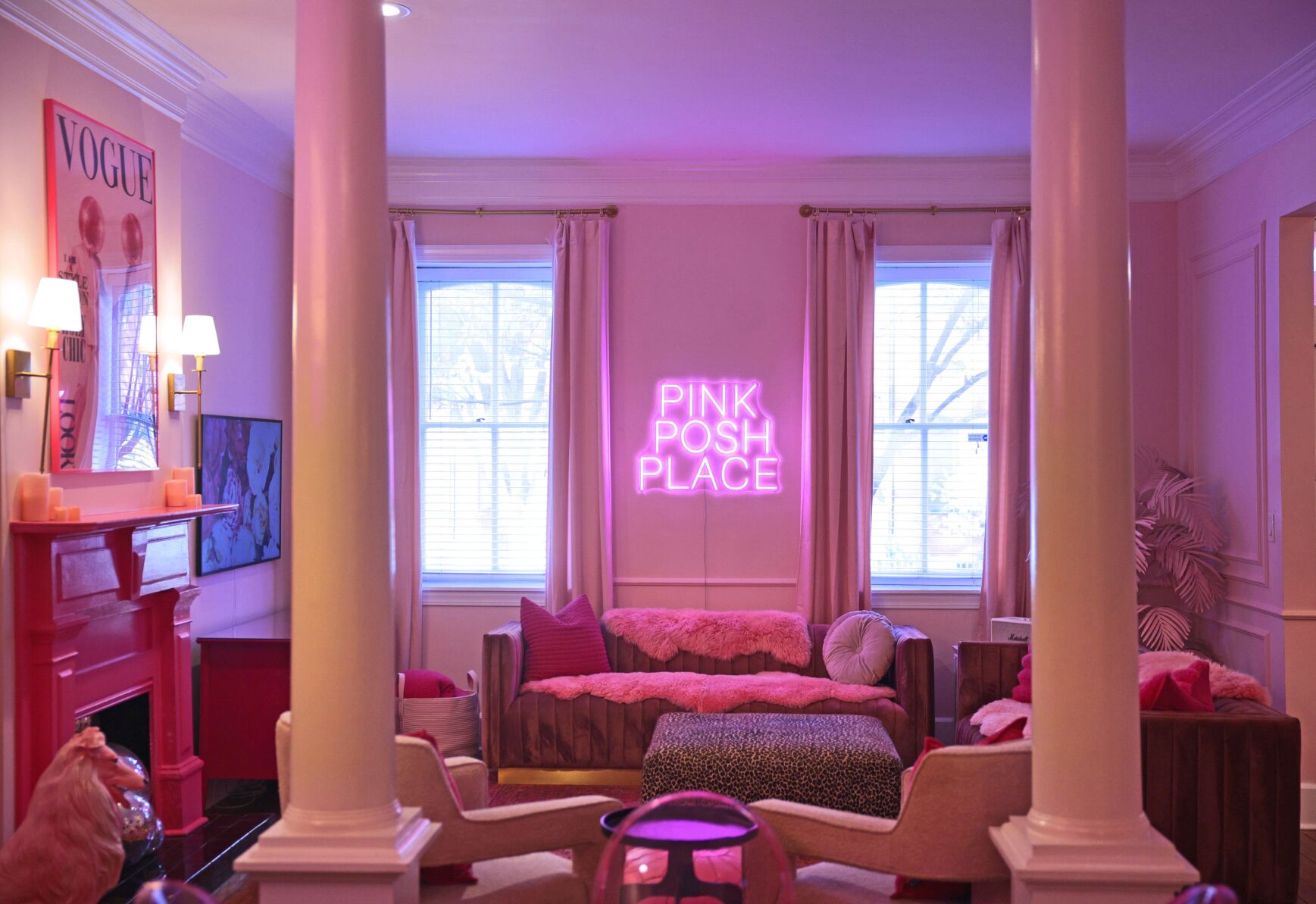 At home: Jenna Siebert and her pink posh place in Soulard