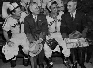 Scenes from the Browns and Cardinals 1944 World Series