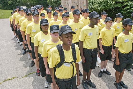 Explorer Scouts get hands-on training at academy