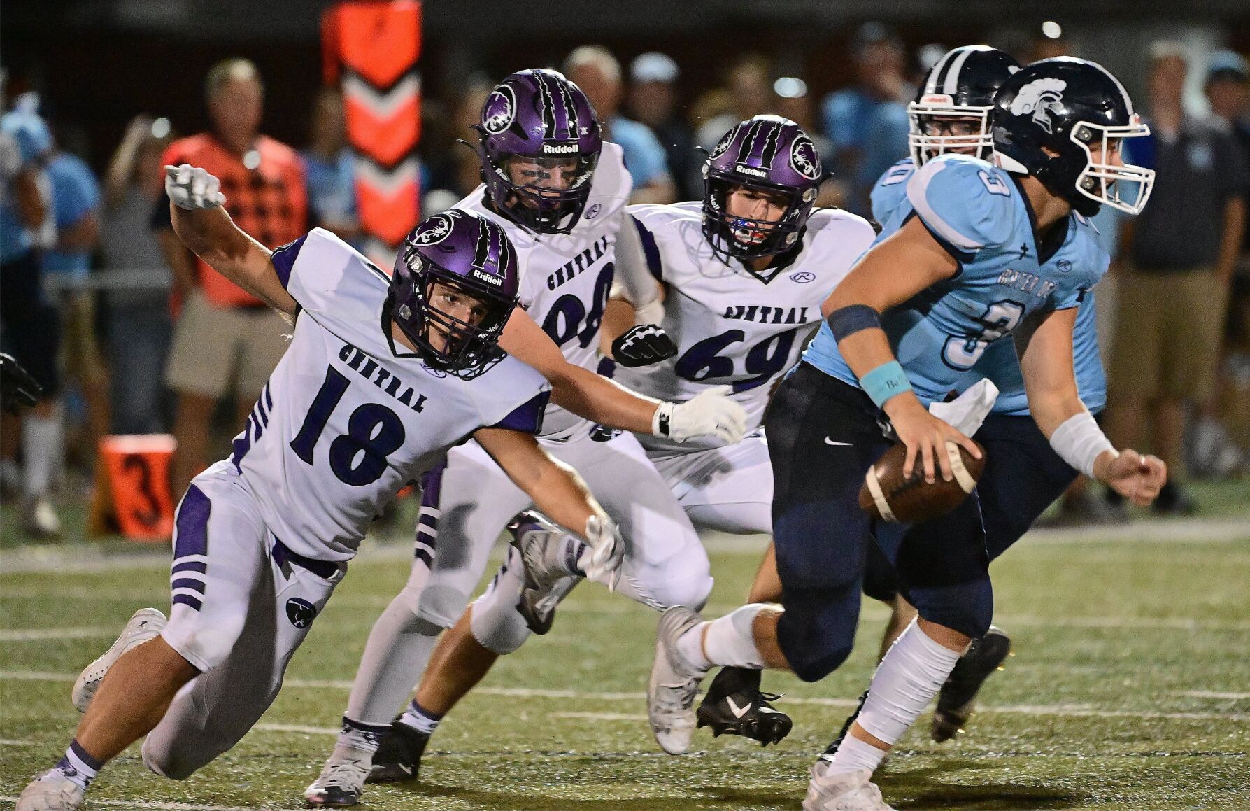 Breese Central 49, Mater Dei 13