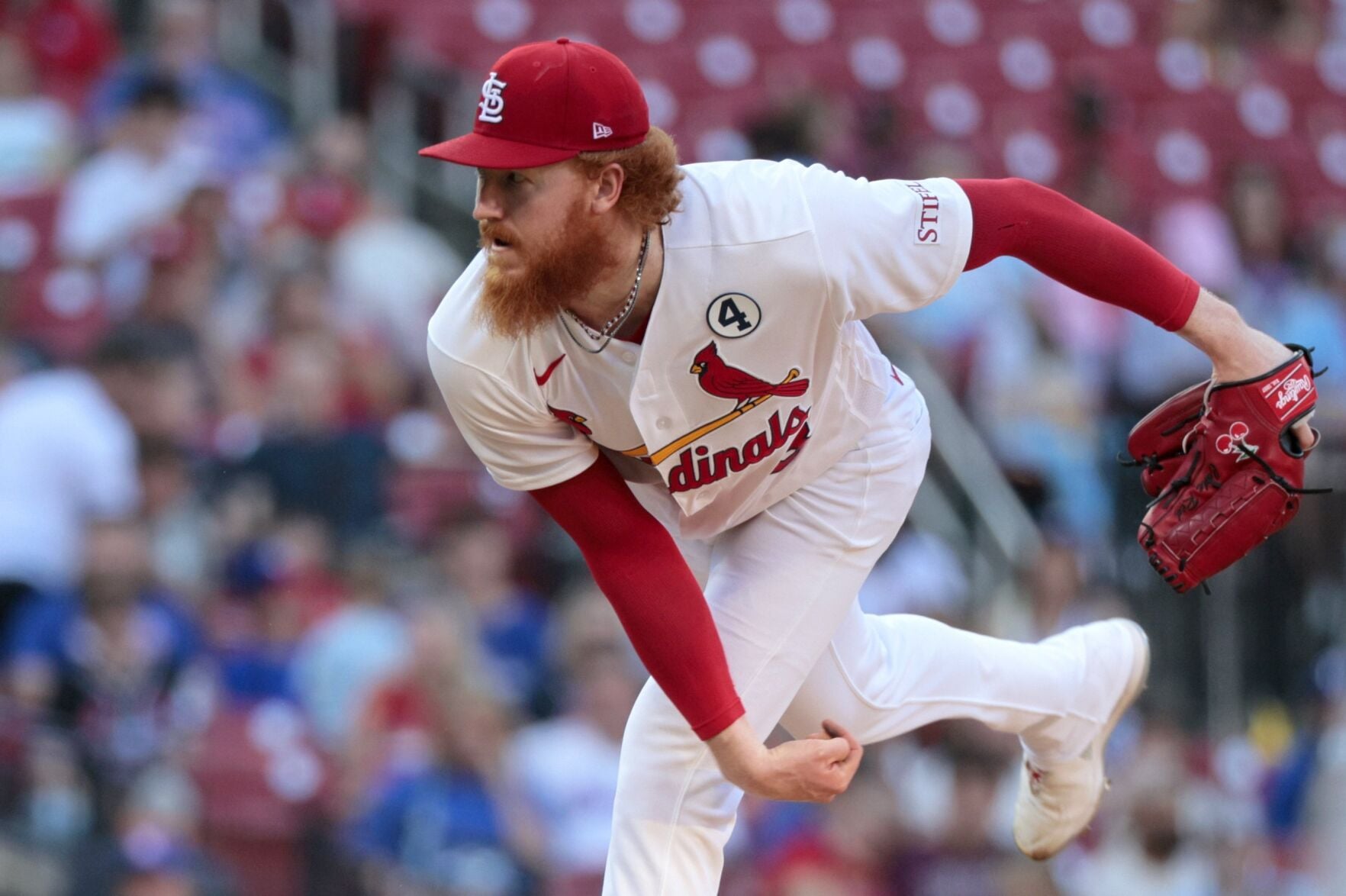 St. Louis Cardinals try to get the bats going against the Texas Rangers