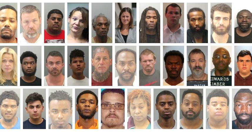 A look back at September's mug shots