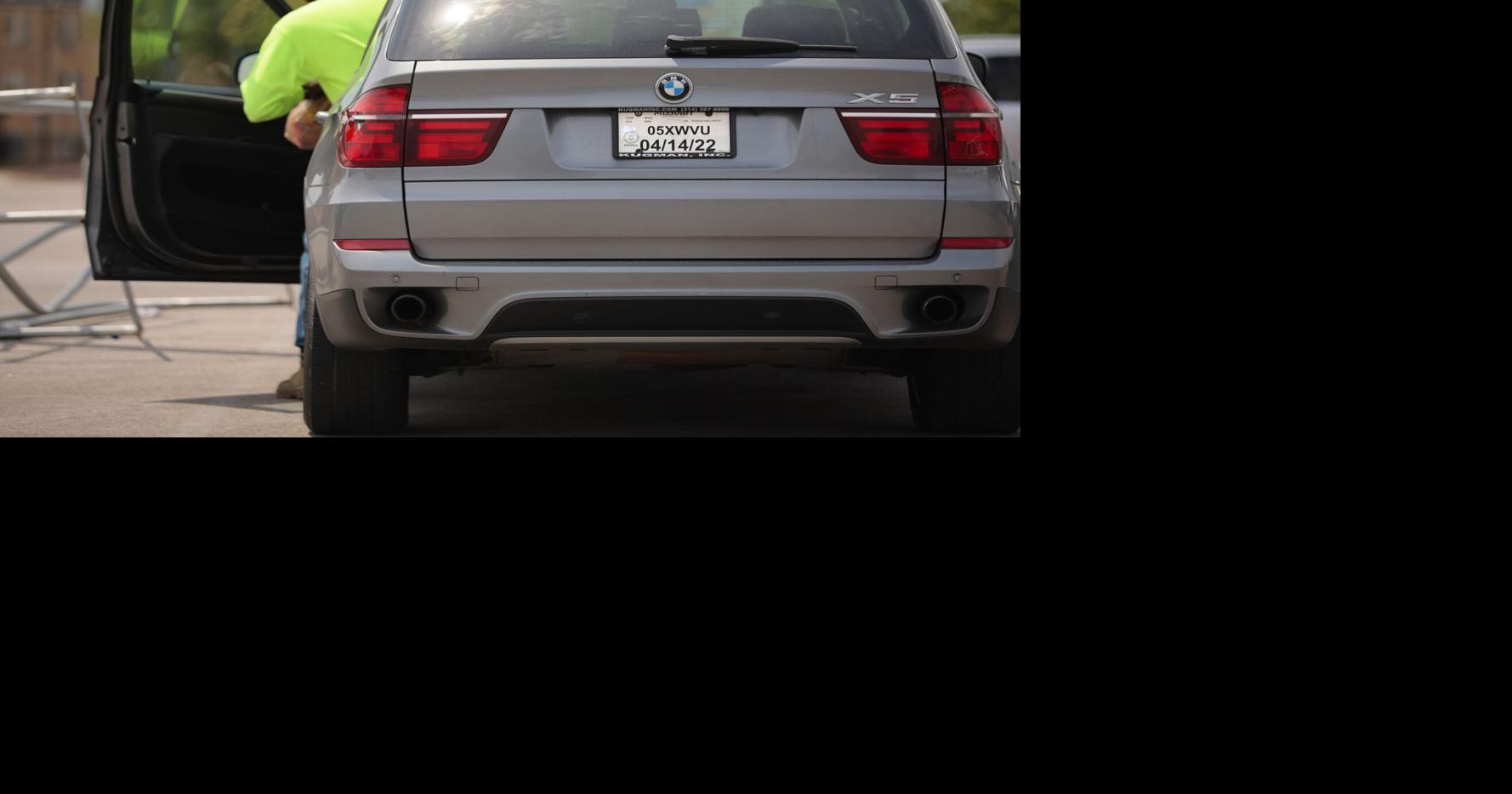 Expired Missouri temporary tags