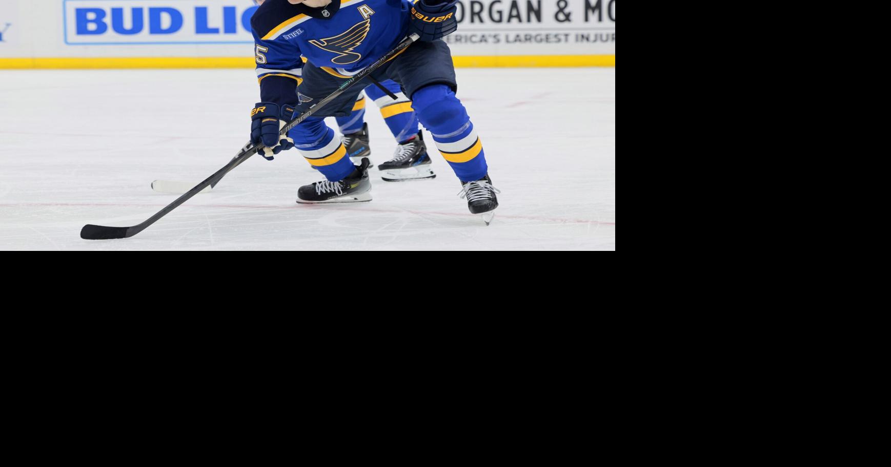 Struggling Blues power play again switches up personnel