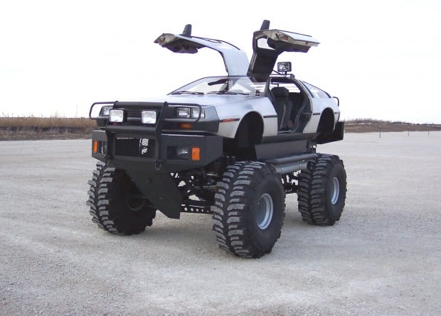 D-Rex DeLorean is one historic monster