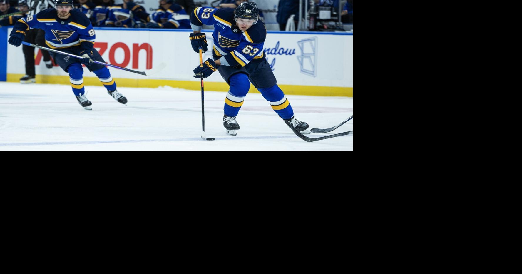 Jake Neighbours breaks through with goal in Blues overtime win against ...