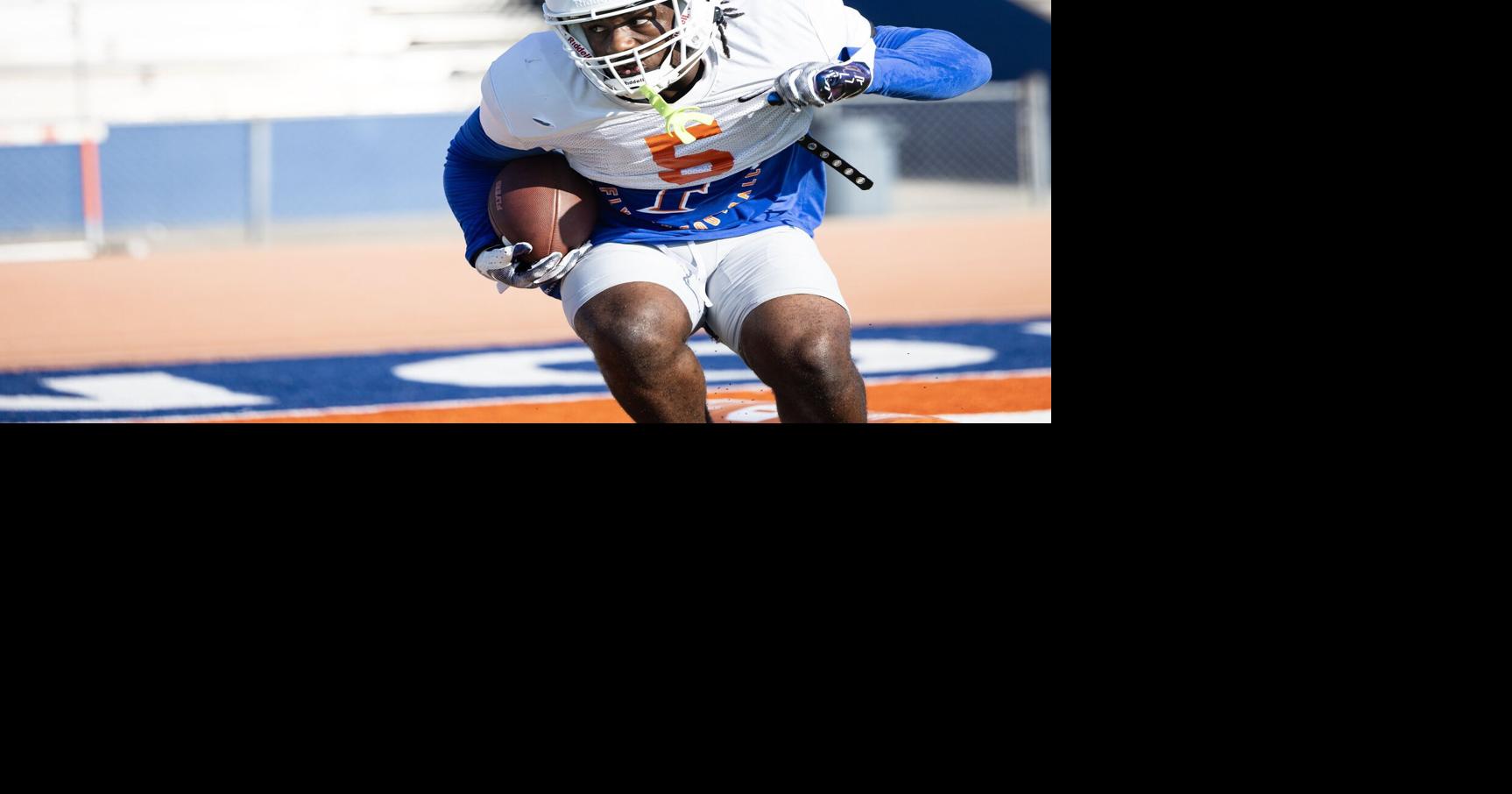 East St. Louis football practice