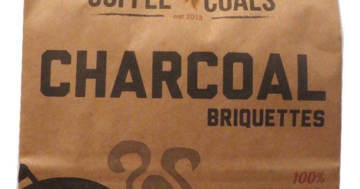 Charcoal briquettes made of coffee grounds? Yes please.