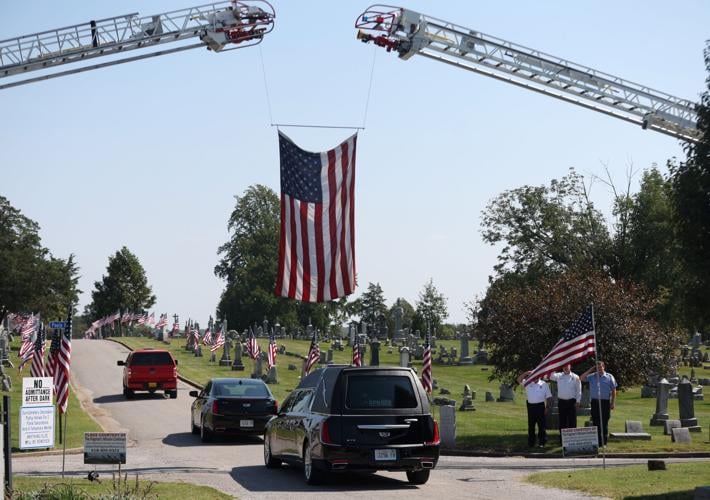 Funeral for Belleville Marine draws hundreds