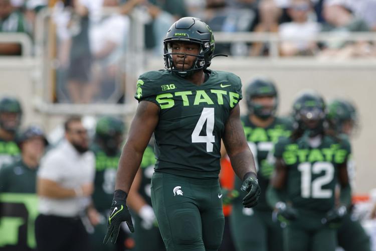 Who are the 8 Michigan State football players suspended vs. Illinois?