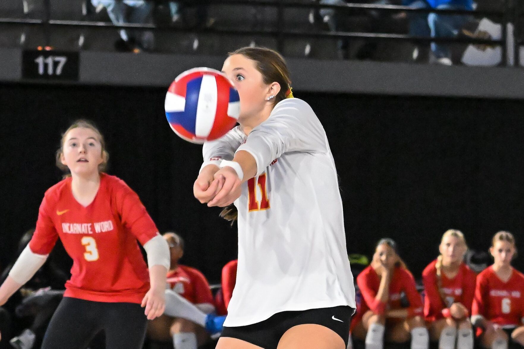 Class 5 girls volleyball state semifinal: Lee's Summit North def ...
