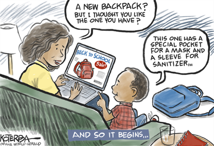 In the cartoons: White privilege; Defunding; Covid