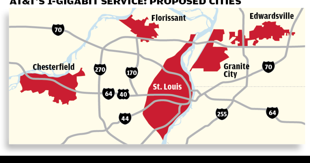 Map: Is AT&T's GigaPower service coming to your neighborhood?