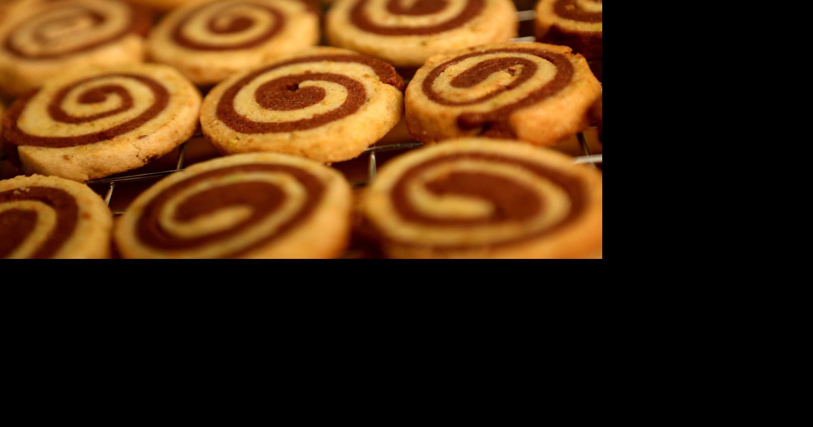 Chocolate-Pistachio Spiral Cookies