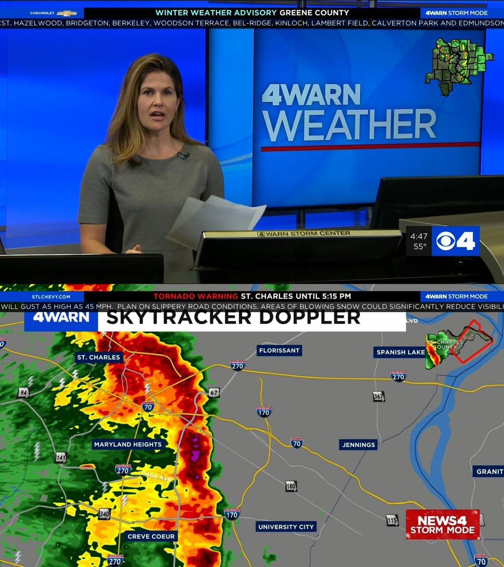 KMOV dominated ratings when it bumped NFL for local storm coverage