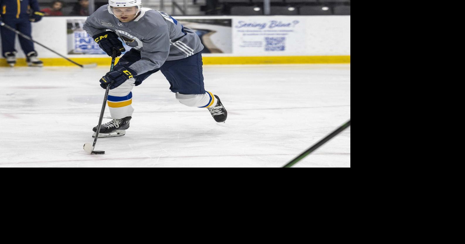 Blues prospect Theo Lindstein hopes to continue evolution