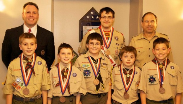 Six local Boy Scouts win Supernova awards