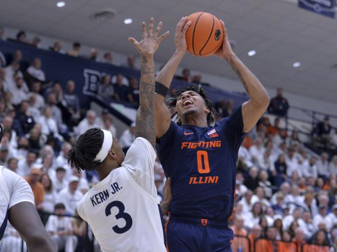 No. 12 Illini collapse late at Penn State; St. Louis' Nick Kern leads Lions