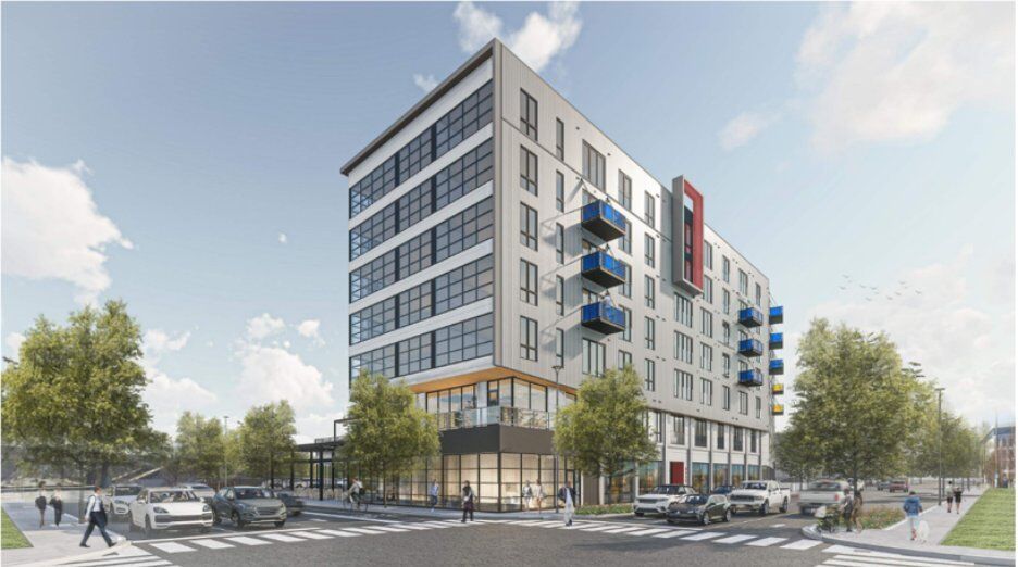 Construction finally starts on first apartments at Cortex