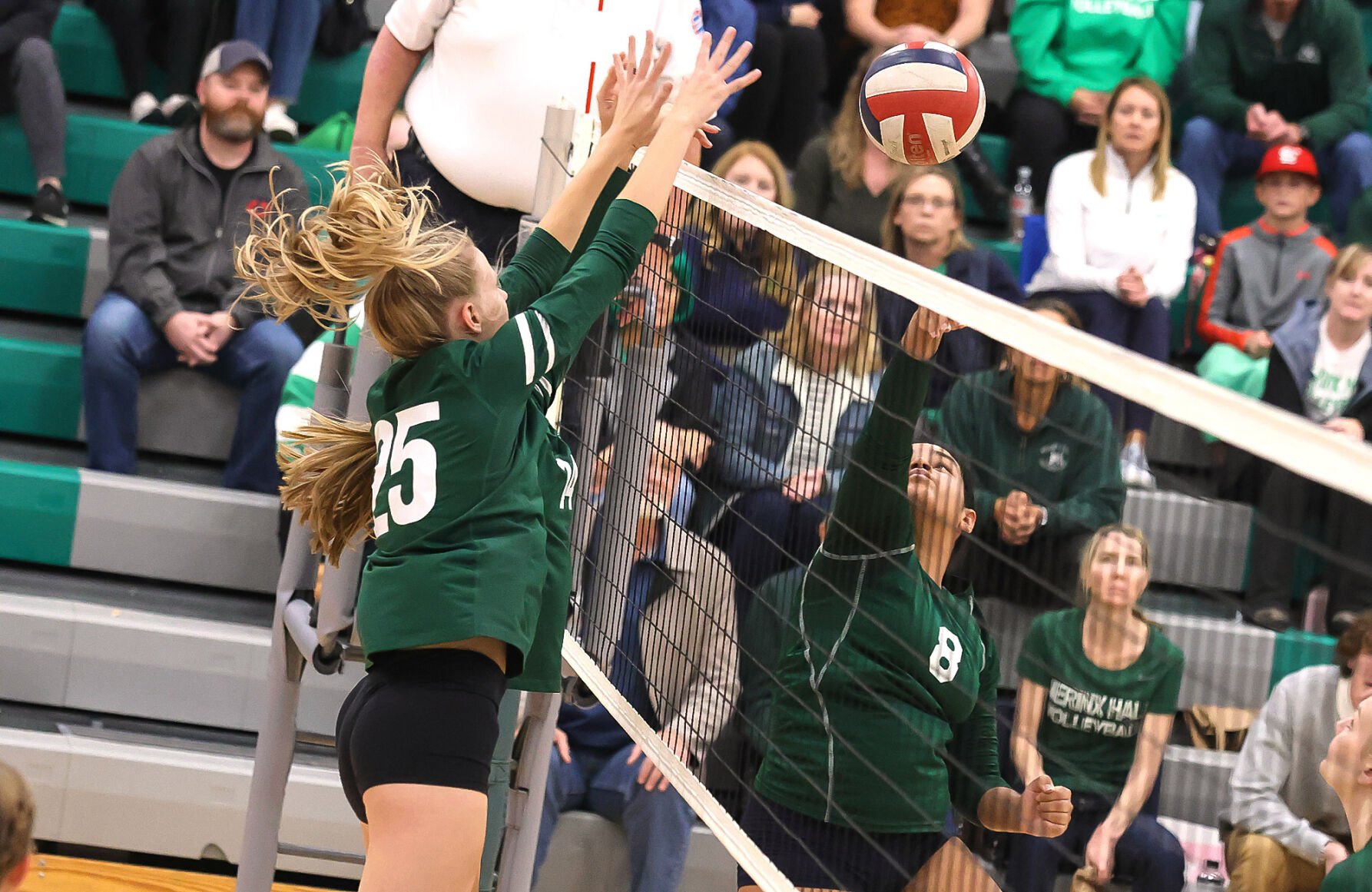 St. Joseph's Kayla Jansen flexes basketball muscle before St. Louis U ...